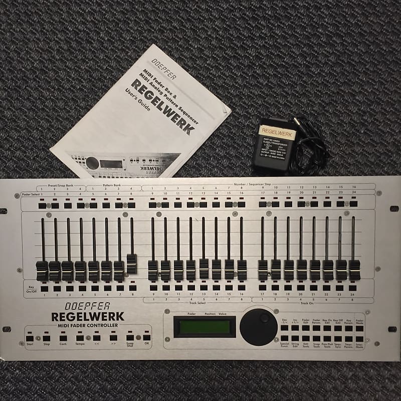 Doepfer Regelwerk - Step Sequencer & MIDI Fader Box | Reverb