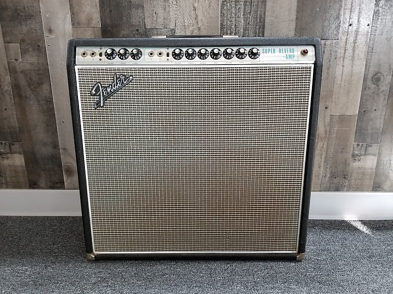1968 Fender Super Reverb - Drip Edge Era | Reverb