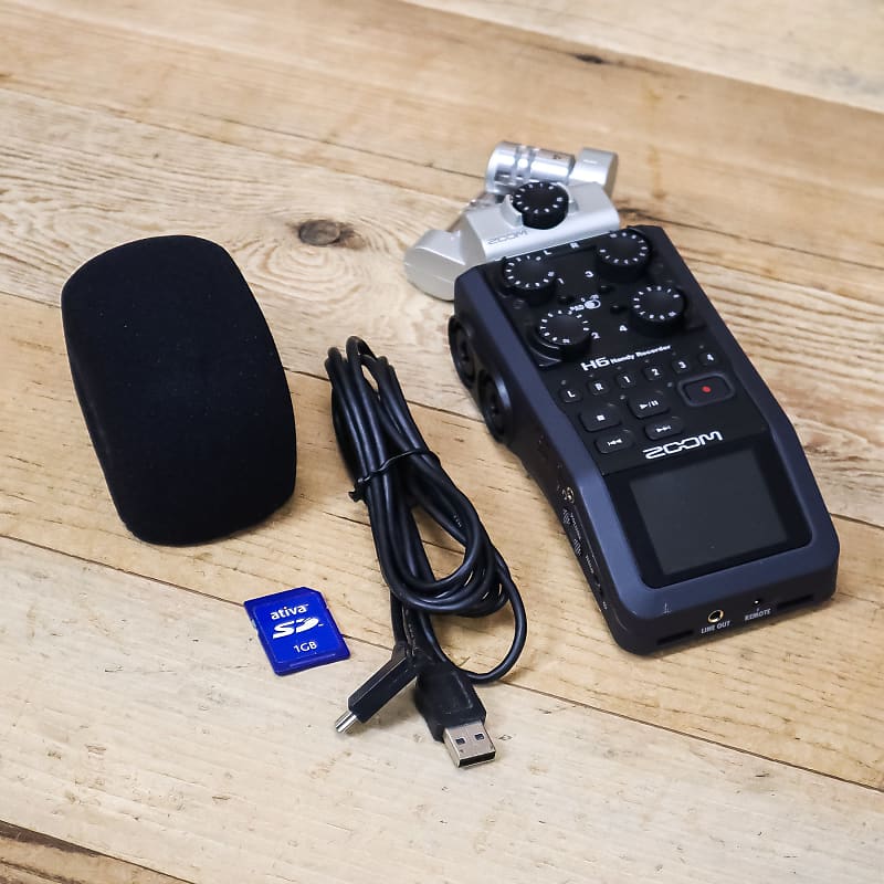 Zoom H6 Digital Handheld Recorder XY H-6 Portable Handy | Reverb