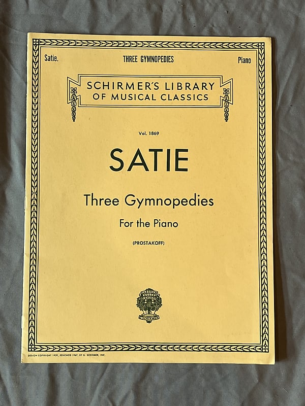 Three Gymnopedies for the Piano - Erik Satie - Edited by | Reverb