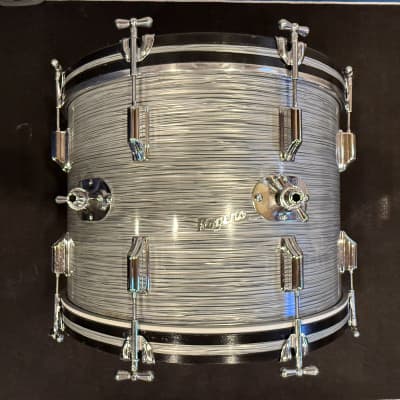 Rogers Cleveland Era Steel Grey Ripple 20/12/14 with snare | Reverb