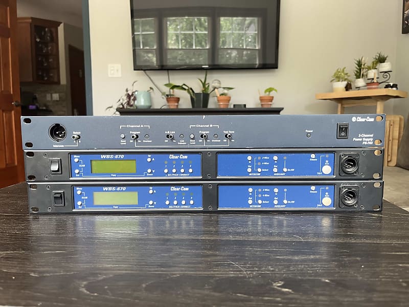 ClearCom System (PS-702 & x2 WBS-670s) | Reverb