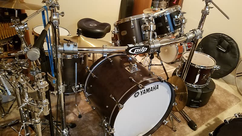 Yamaha PHX Phoenix Drum Kit, 22,10,12 14,16, Matte Black! | Reverb