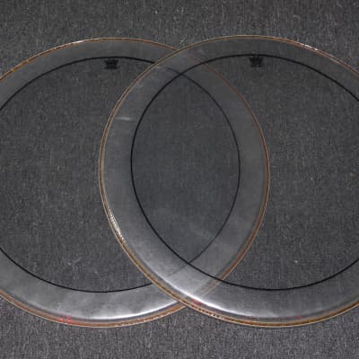 2 x Remo Clear Pinstripe 28'' | Reverb