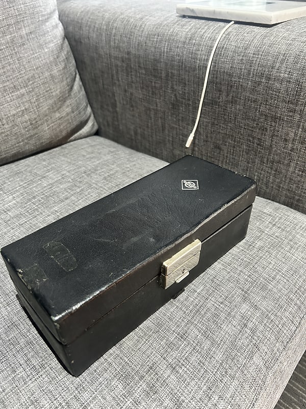 Vintage Neumann U87 leather CASE/BOX | Reverb