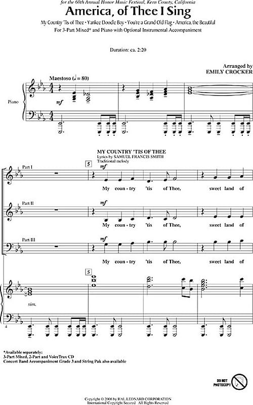 America, of Thee I Sing - (Medley) Discovery Level 2 | Reverb