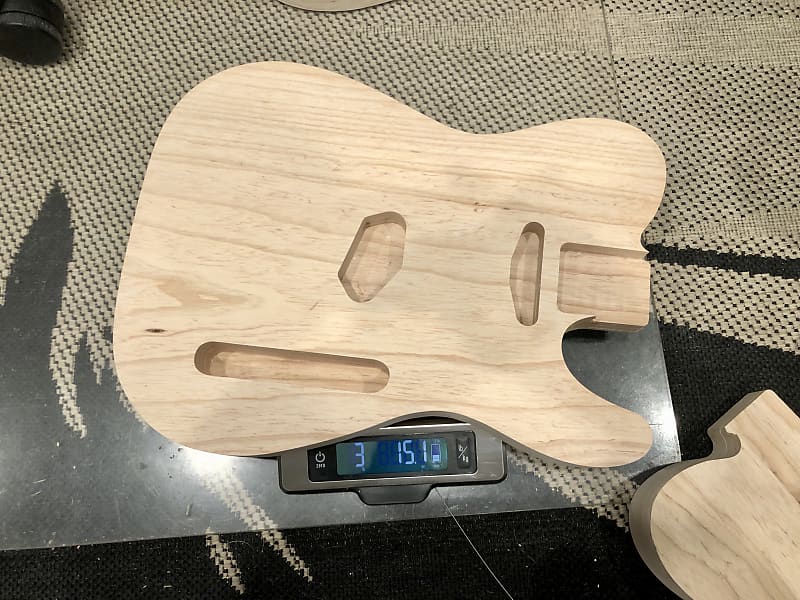 Swamp Ash Telecaster Body Unfinished | Reverb