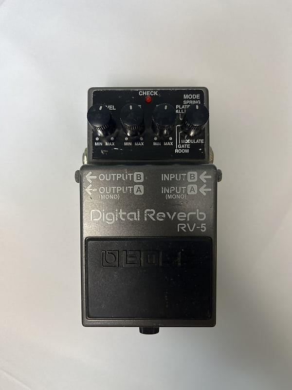 Boss RV-5 Digital Reverb (Dark Gray Label) 2002 - Present - | Reverb