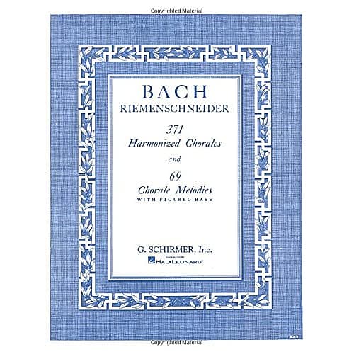 371 Harmonized Chorales and 69 Chorale Melodies With | Reverb UK