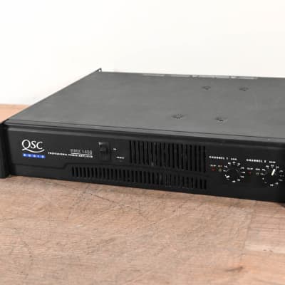 QSC 1450 RMS Rack-Mounted Power Amp - Black | Reverb