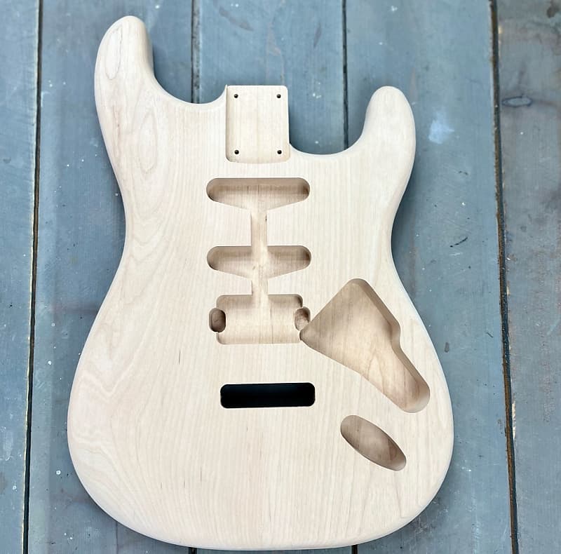 TWK Strat 2pc Alder Unfinished Body | Reverb