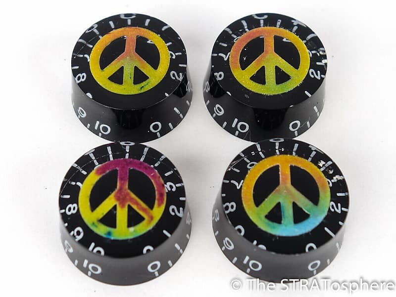 USA Gibson Les Paul Peace GUITAR CONTROL KNOBS Speed Knobs | Reverb