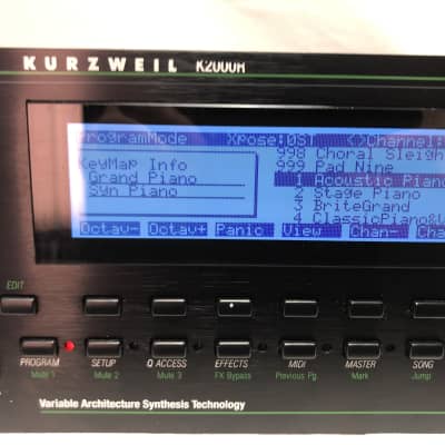 Kurzweil K2000/K2000R Orchestral and Contemporary Expansion | Reverb