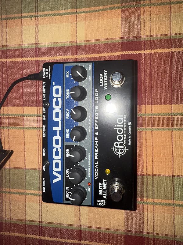 Radial Engineering Voco-Loco – Vocal Preamp & Effects Loop | Reverb