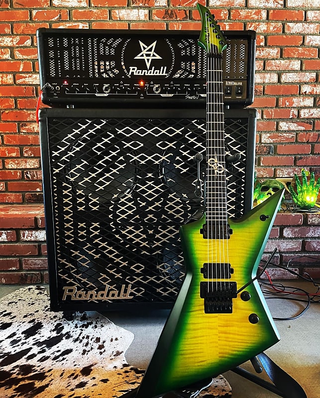 Randall Ultimate Nullifier UN120 and Scott Ian 4x12 Cab | Reverb
