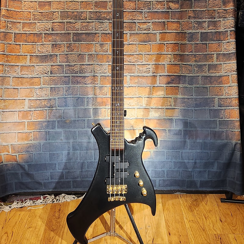 Warwick 2006 John Entwistle Buzzard Bass Metallic Charcoal | Reverb