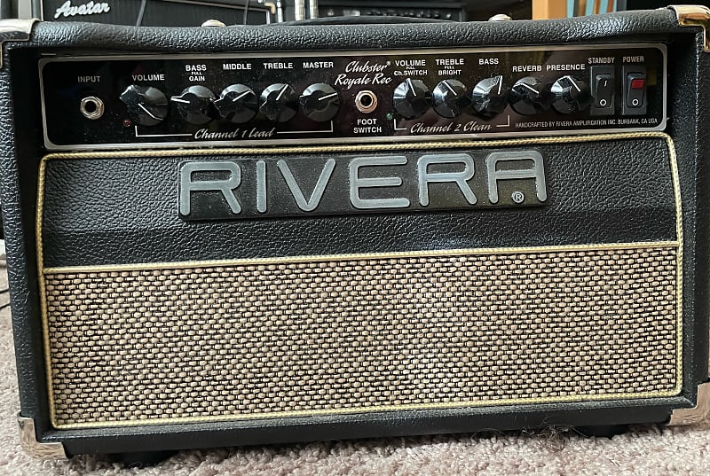 Rivera Rivera Clubster Royale Recording Top 25-watt Head - | Reverb
