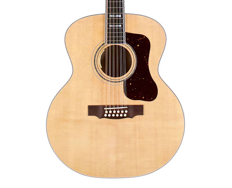 Guild USA F-512 Maple 12-String Jumbo Acoustic Guitar - | Reverb
