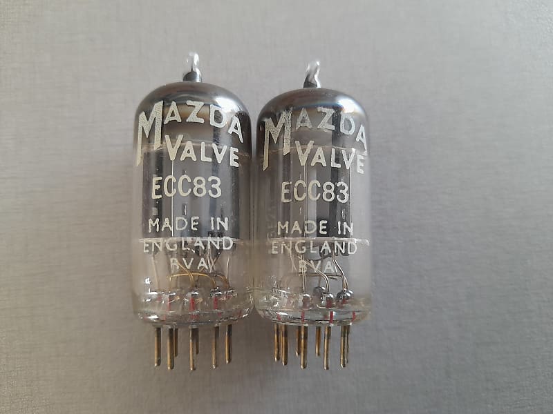Mazda ecc83 12ax7 bva 1960’s AC30/ Marshall/hiwatt preamp | Reverb