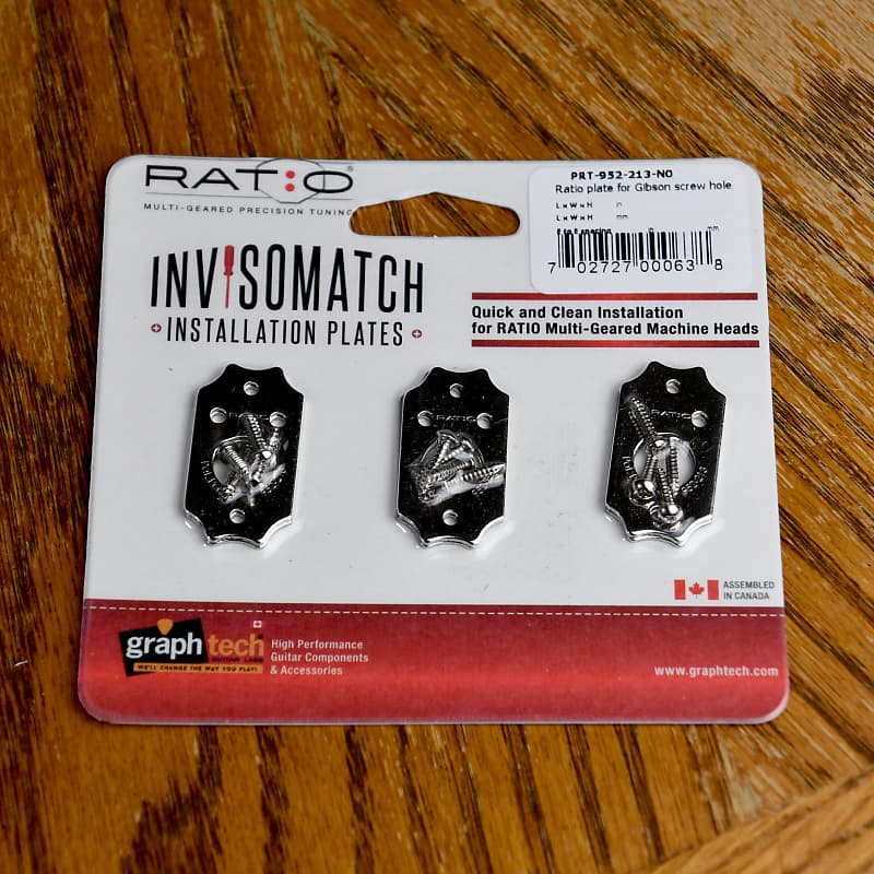 Graph Tech Ratio InvisoMatch Premium Mounting Plates For | Reverb