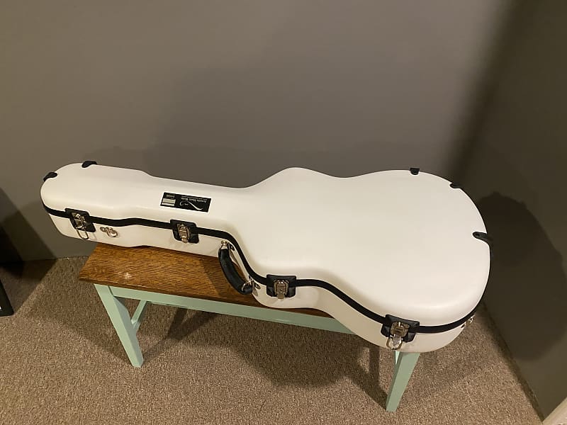 Calton OM/000 guitar case 2023 - White | Reverb