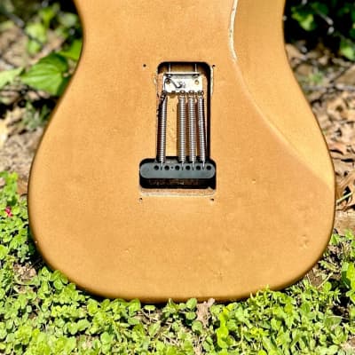 PRS SE Silver Sky Refinished In Reliced Firemist Gold | Reverb