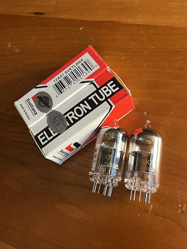 2x Svetlana 12AX7 preamp tubes | Reverb