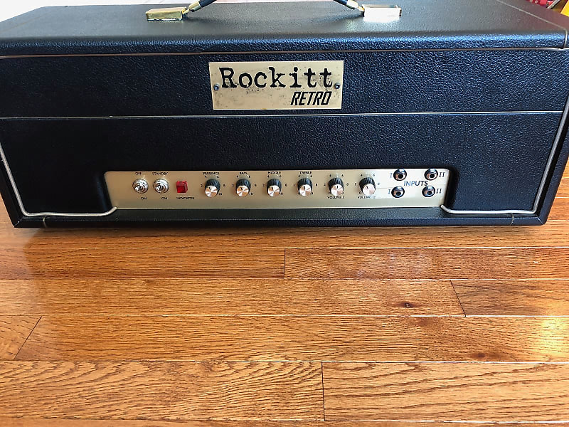 Rockitt Retro RR50 Marshall 1987 Hand Wired Plexi Clone | Reverb