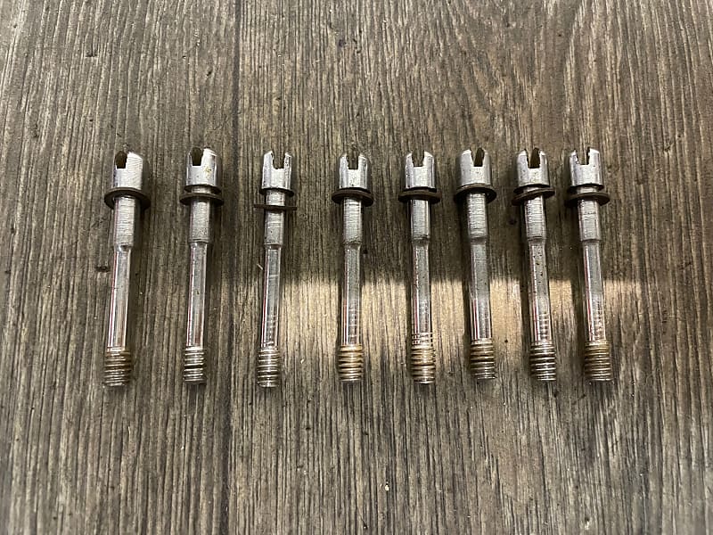 Vintage Premier Slot Drum Tension Rods 51mm Screws Tom Spares | Reverb
