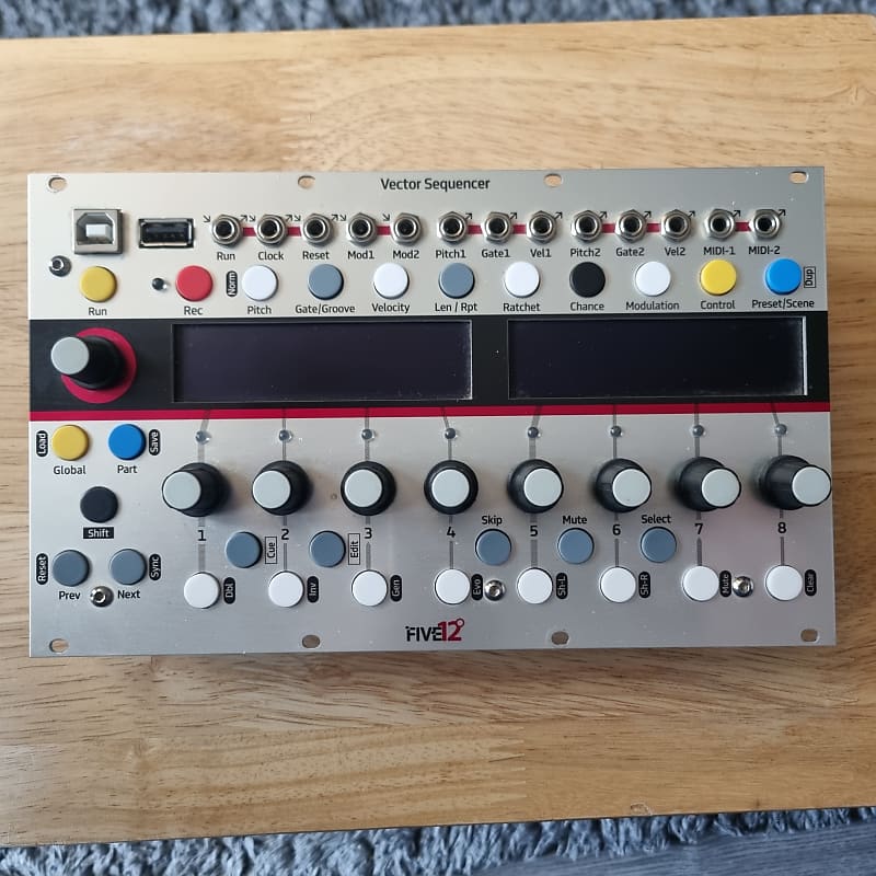 Five12 Vector Sequencer and Expander 2020s - Silver | Reverb