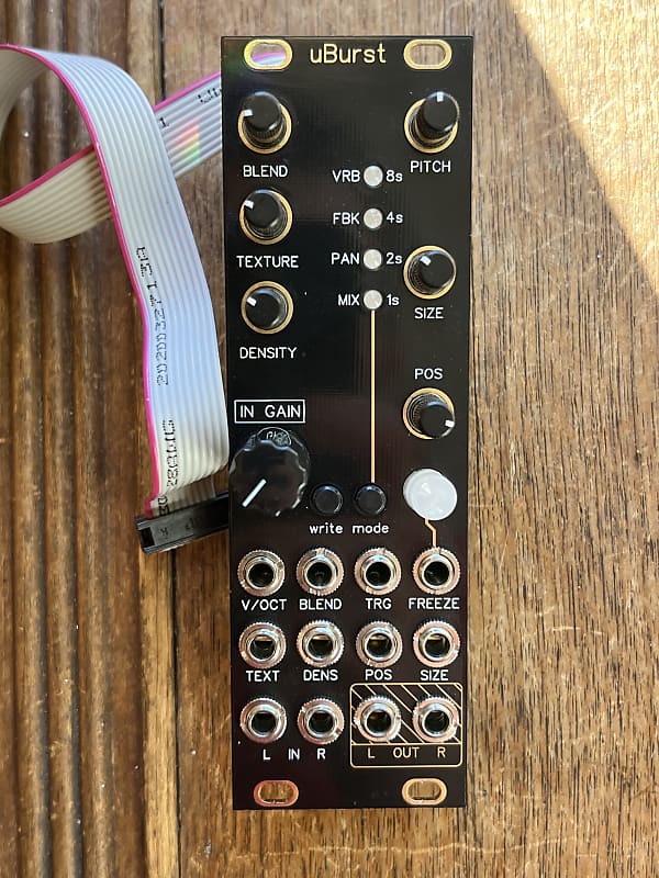 After Later Audio uBurst (Clouds Clone) Black Panel | Reverb