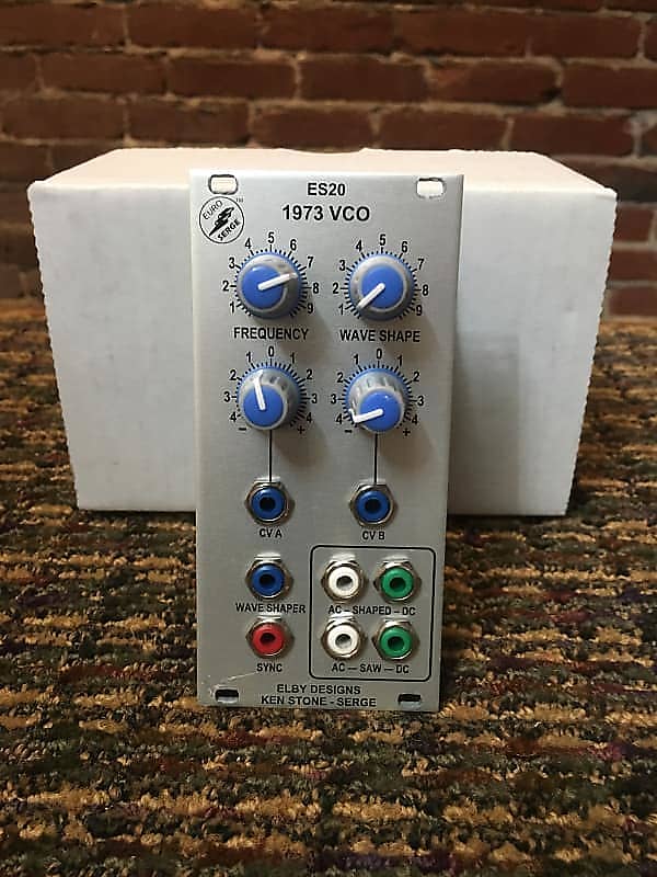 Elby Designs Ken Stone Serge ES20 1973 VCO eurorack module | Reverb