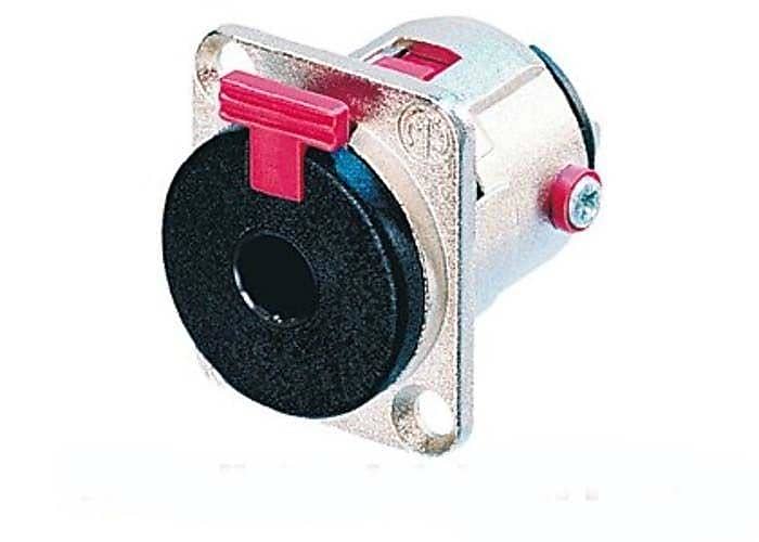 NEUTRIK NJ3FP6C 1/4" Female TS or TRS Locking Panel Mount - | Reverb
