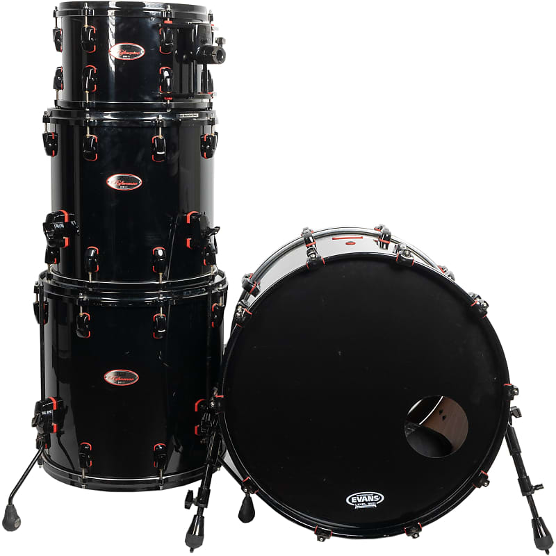 Pearl Reference Redline Limited Edition 4-Piece Shell Pack - | Reverb