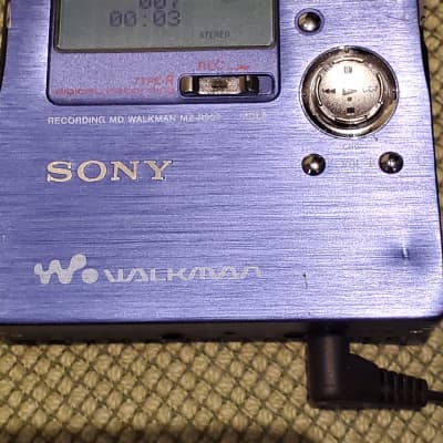 Sony MZ-R909 minidisc player recorder Early 2000s - Metallic | Reverb