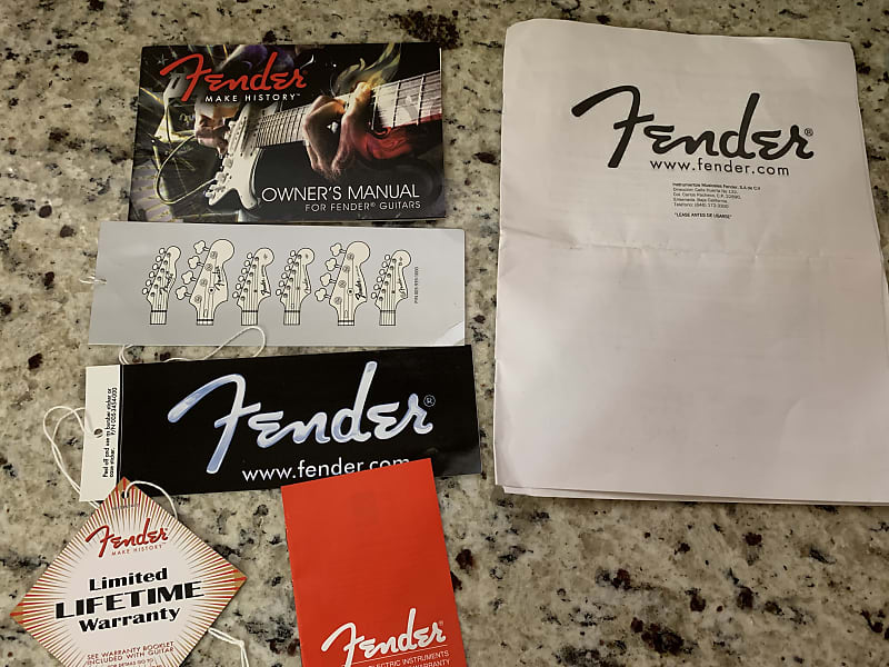 Fender Manual & Case Candy 2011 | Reverb