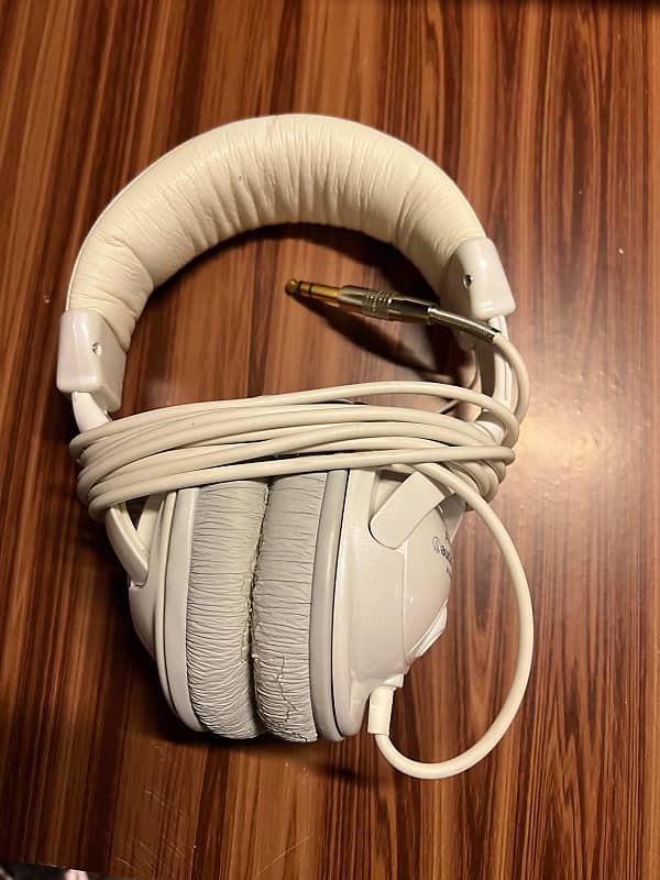Audio-Technica ATH-M45 Studio Monitor Headphones White | Reverb
