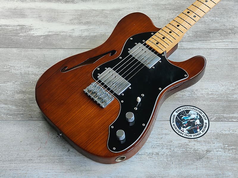 1978 Fender USA Thinline Telecaster Deluxe Semi Hollowbody | Reverb UK