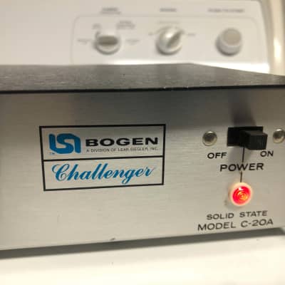 Bogen Challenger Model C-20A Solid State | Reverb