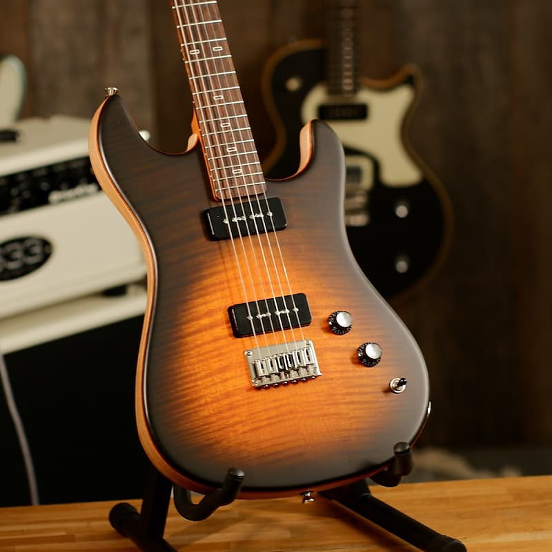 PJD Guitars Woodford Elite P90 EX DEMO 2023 - Cocoa Burst | Reverb