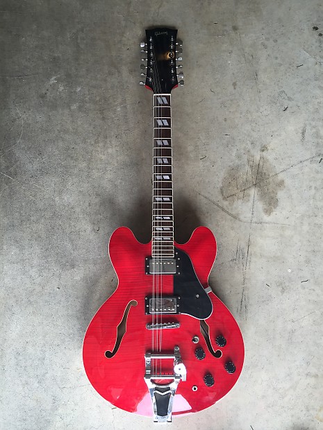 Custom Gibson ES 335 red | Reverb
