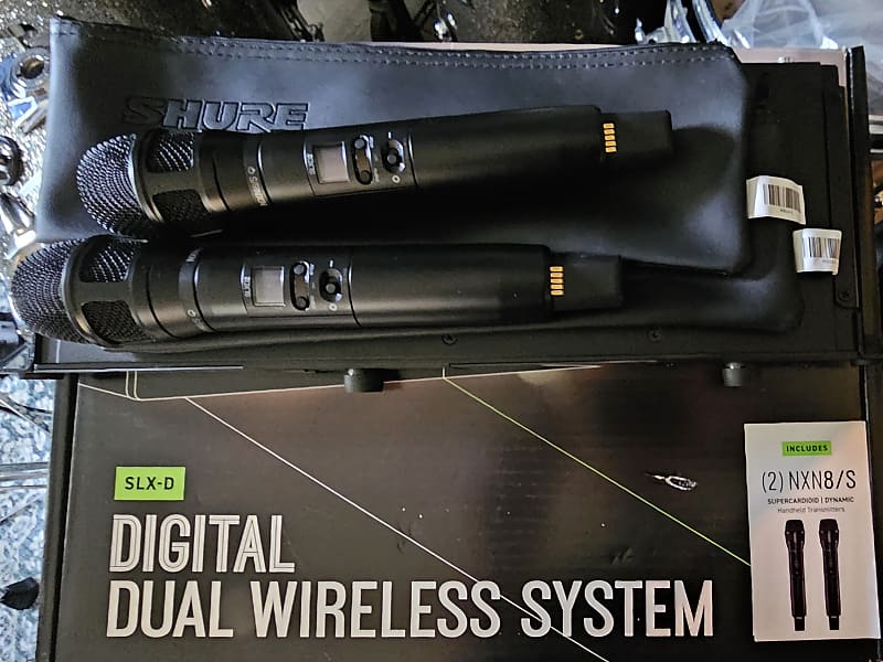Shure SLX-D 2 Channel Nexadyne Wireless Microphone System - | Reverb