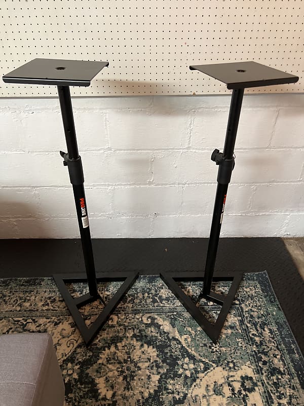 Proline Adjustable Studio Monitor Stand Black | Reverb