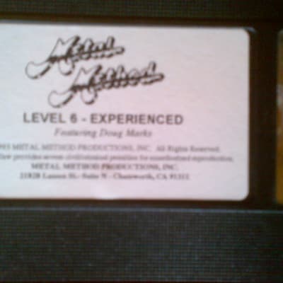Metal Method Doug Marks Level 6 Advanced 1995 white | Reverb