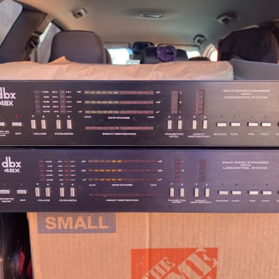 dbx 4bx dynamic range expander 1980 - black - just the top | Reverb