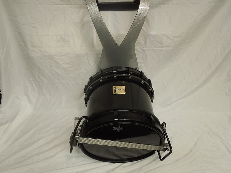 Remo Quadura Legato marcing snare drum black | Reverb