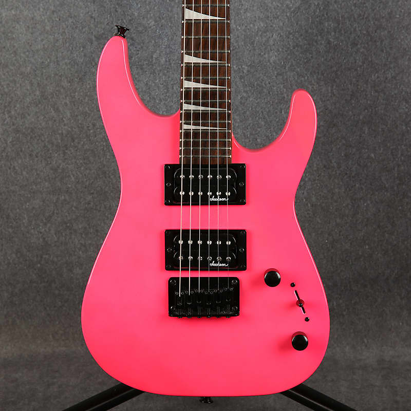 Jackson JS1X Dinky Minion - Neon Pink - 2nd Hand | Reverb