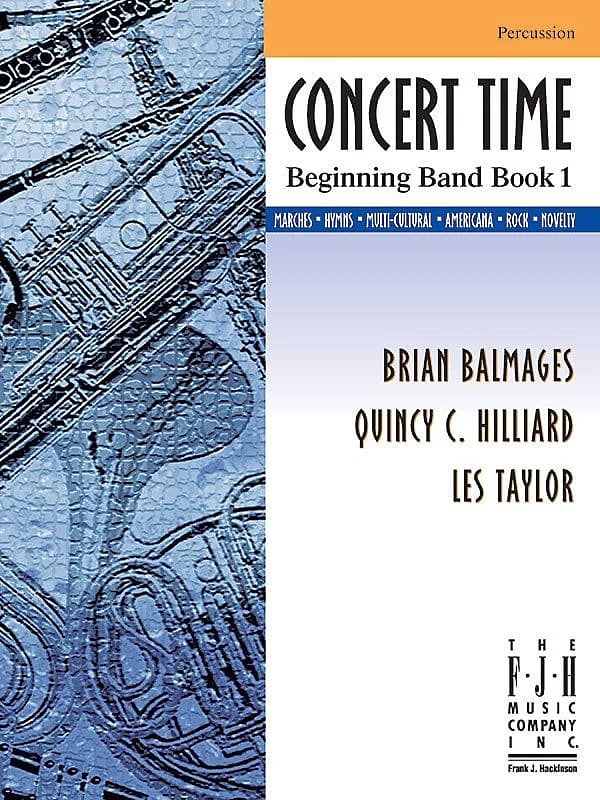 Concert Time Beginning Band Book 1 - Percussion | Reverb