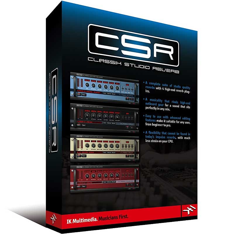 IK Multimedia CSR Classik Studio Reverb | Reverb