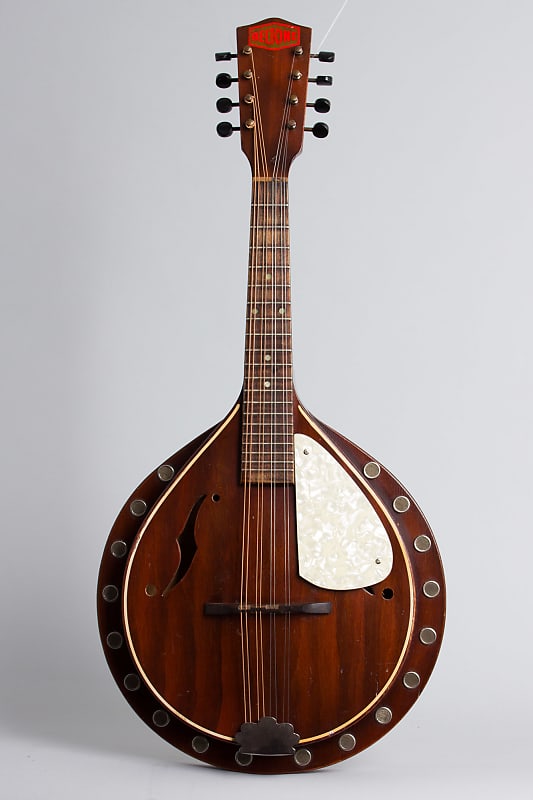 Beltone Arch Top Mandolin, made by Regal (1940s), black | Reverb